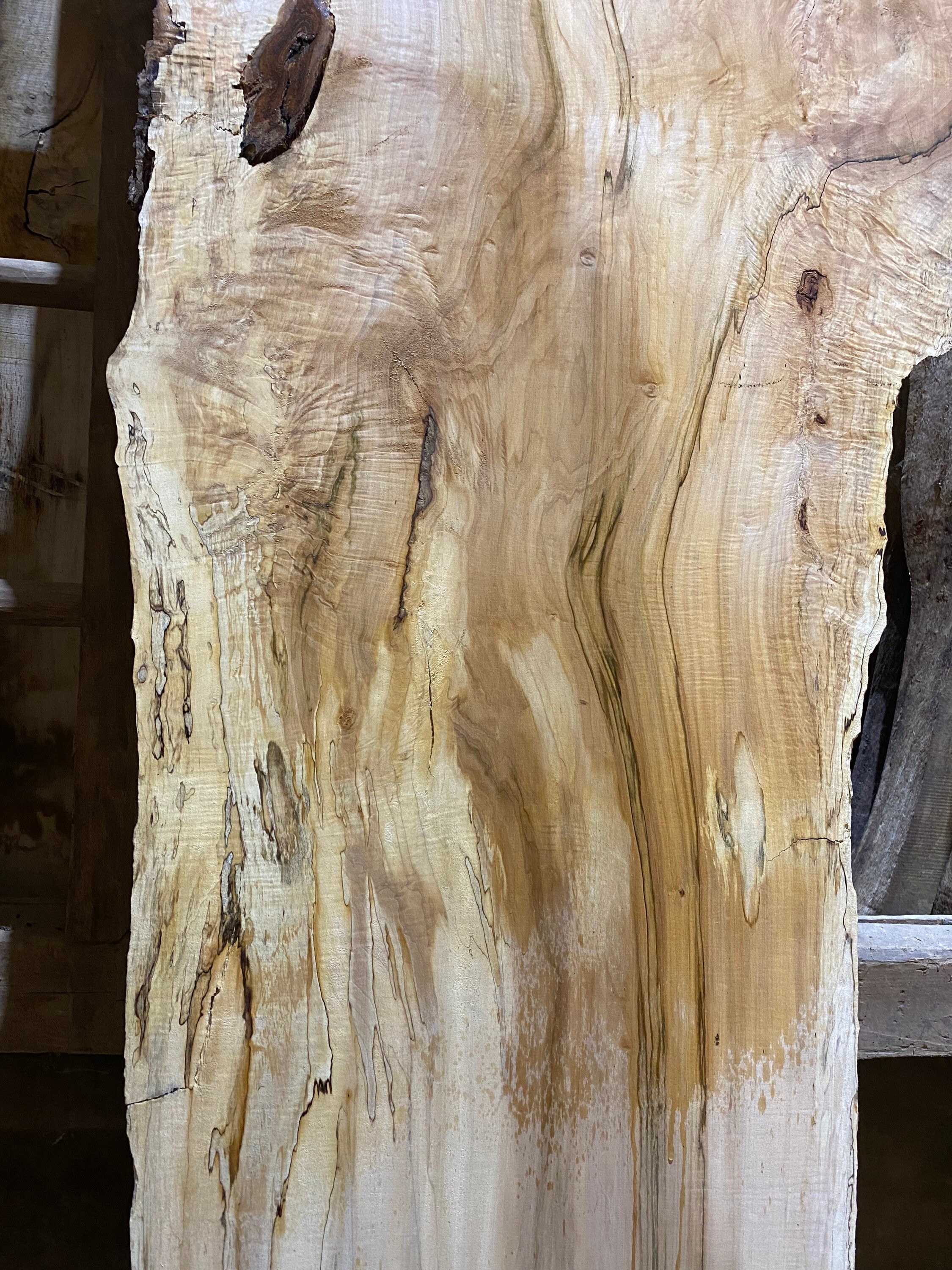 Maple | Live Edge Wood | Reclaimed Wood Slabs | Kiln Dried Wood for ...