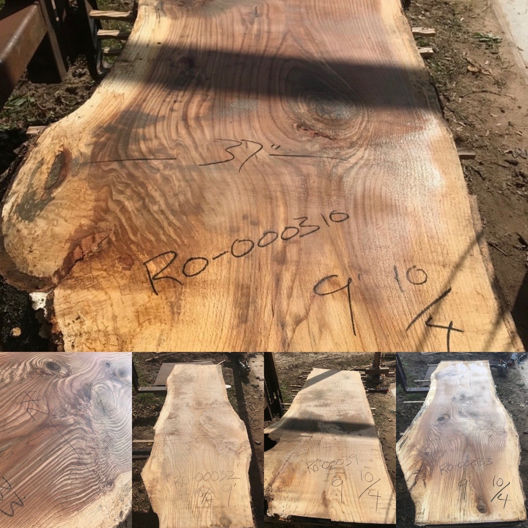 Red Oak | Live Edge Wood | Reclaimed Wood Slabs | Kiln Dried Wood for ...