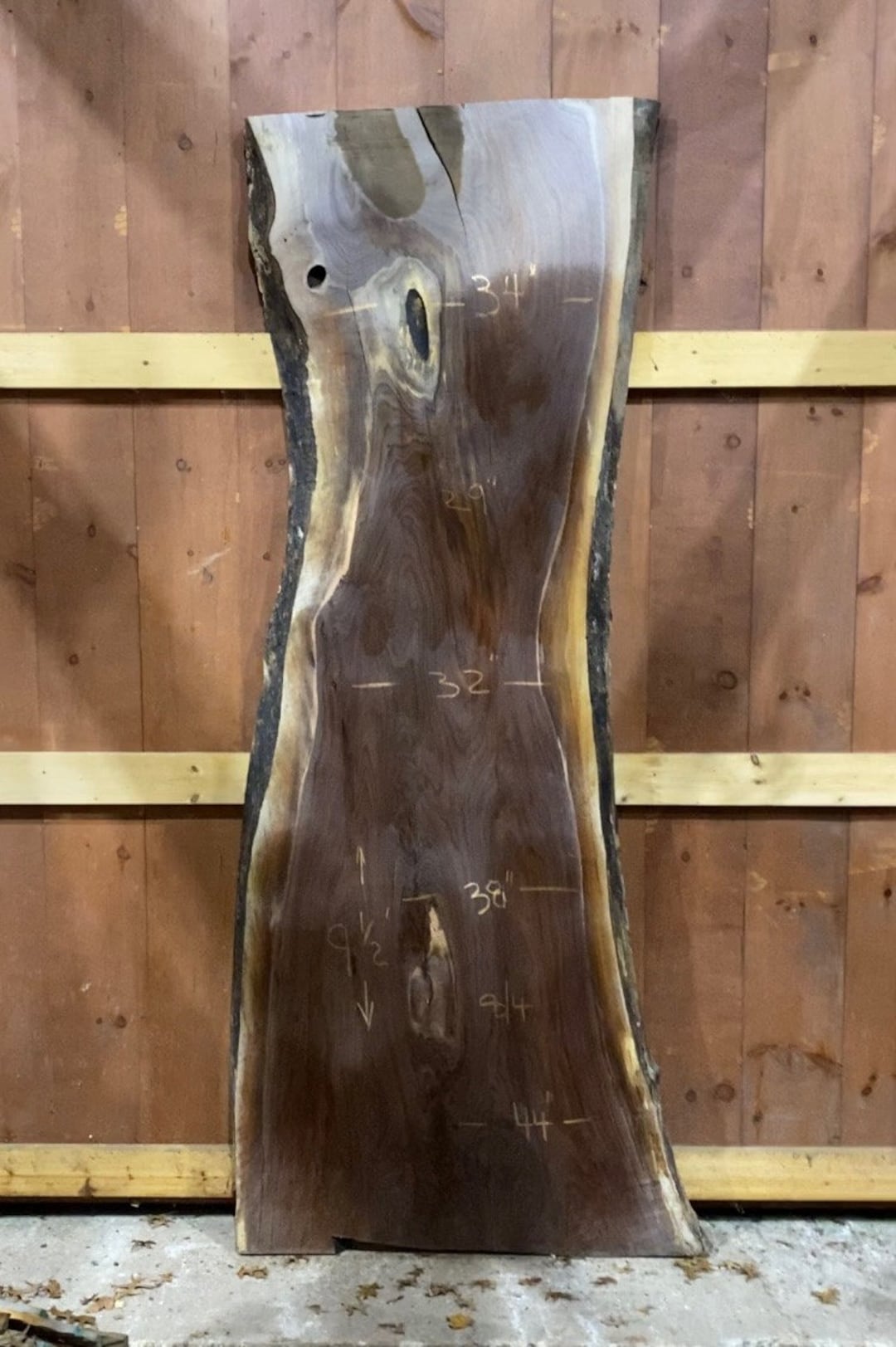 Black Walnut | Live Edge Wood | Reclaimed Wood Slabs | Kiln Dried Wood ...