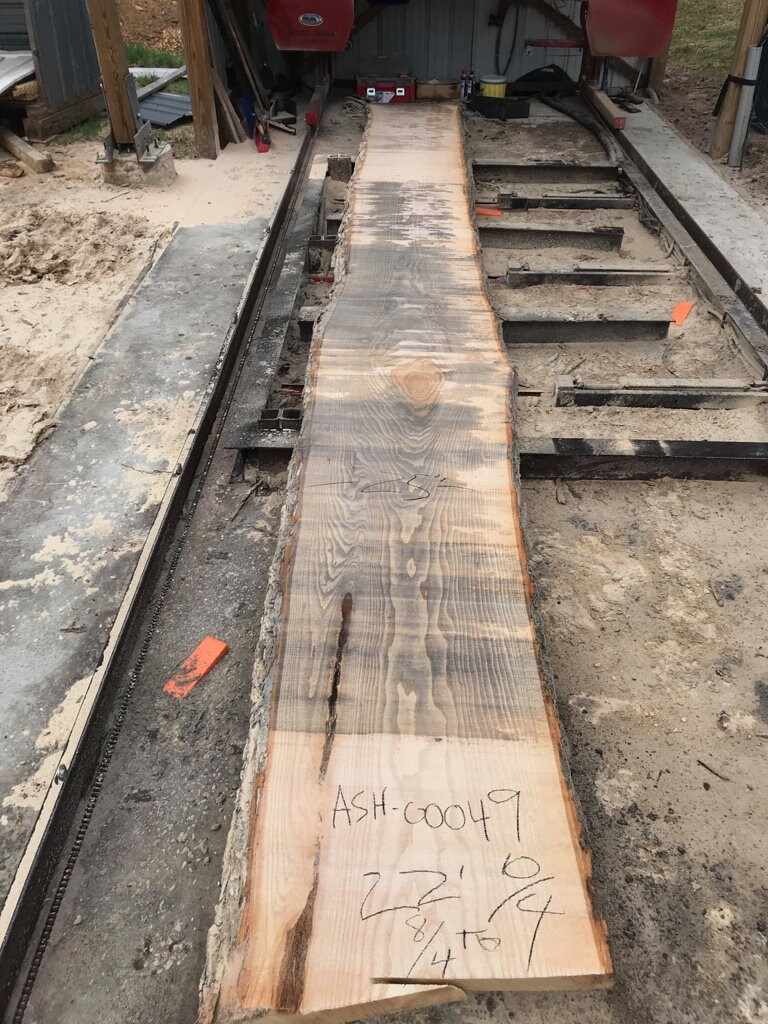 Ash Live Edge Wood Reclaimed Wood Slabs Kiln Dried Wood - Etsy