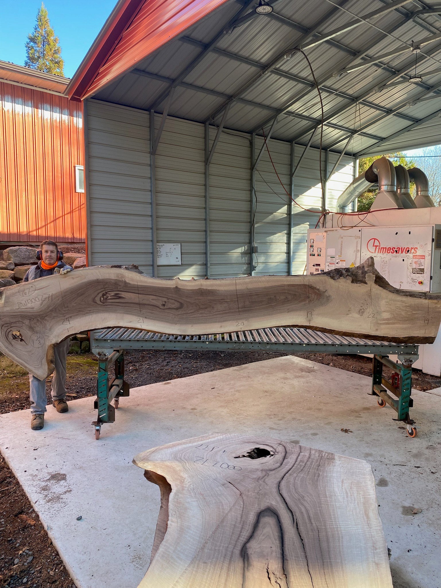 Walnut | Live Edge Wood | Reclaimed Wood Slabs | Kiln Dried Wood for ...