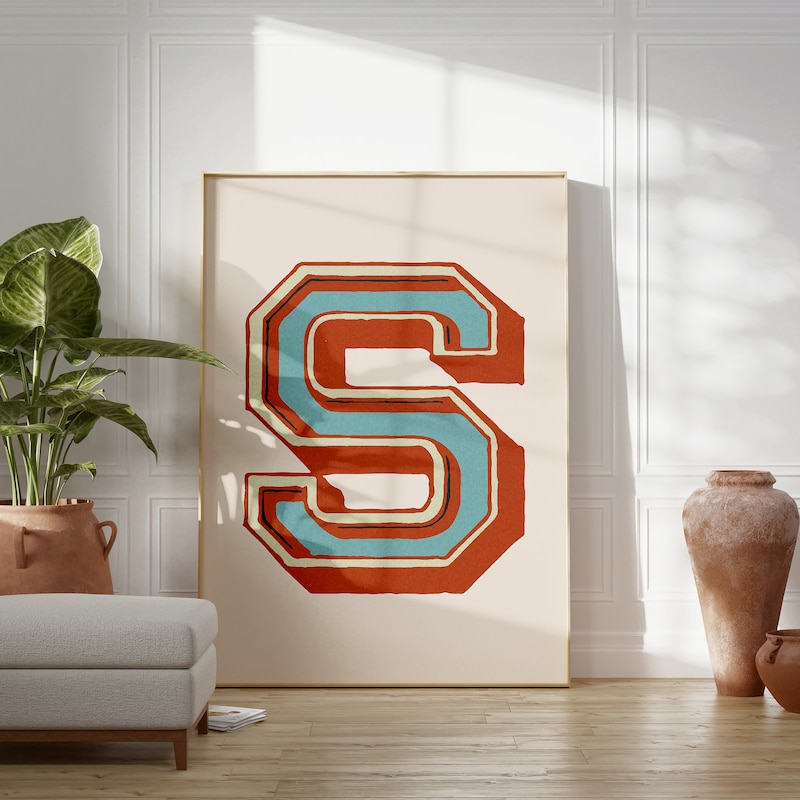 Letter S Wall Decor - Etsy