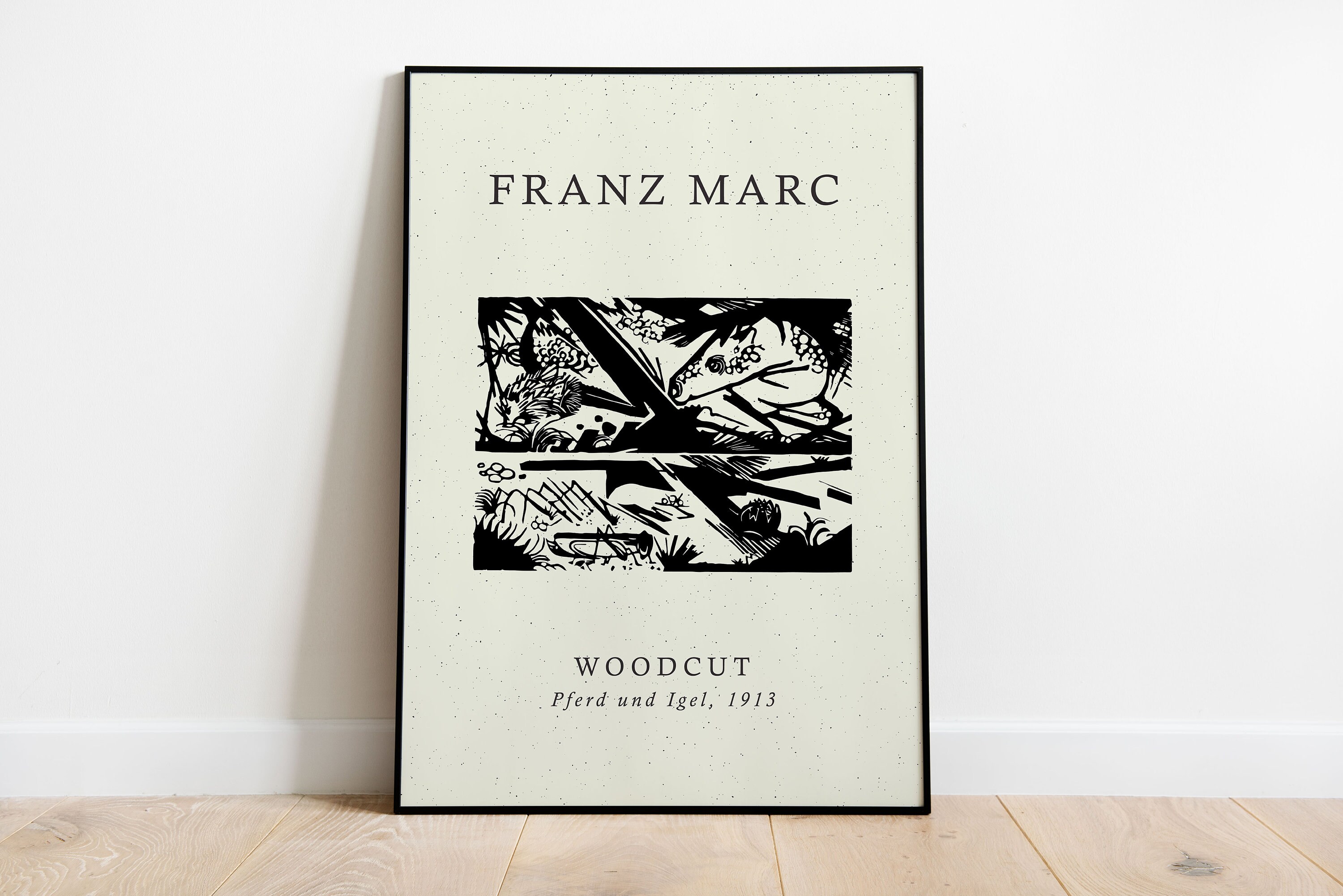 Franz Marc Art Print Franz Marc Poster Minimalist Wall Art - Etsy