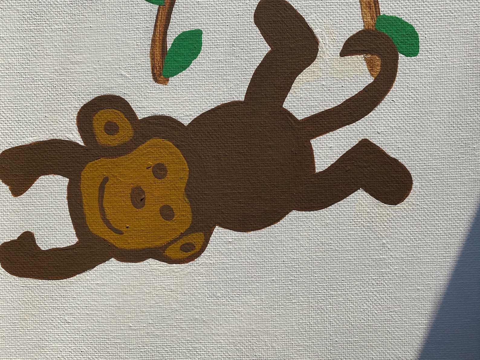 Baby Monkey Painting - Etsy Canada