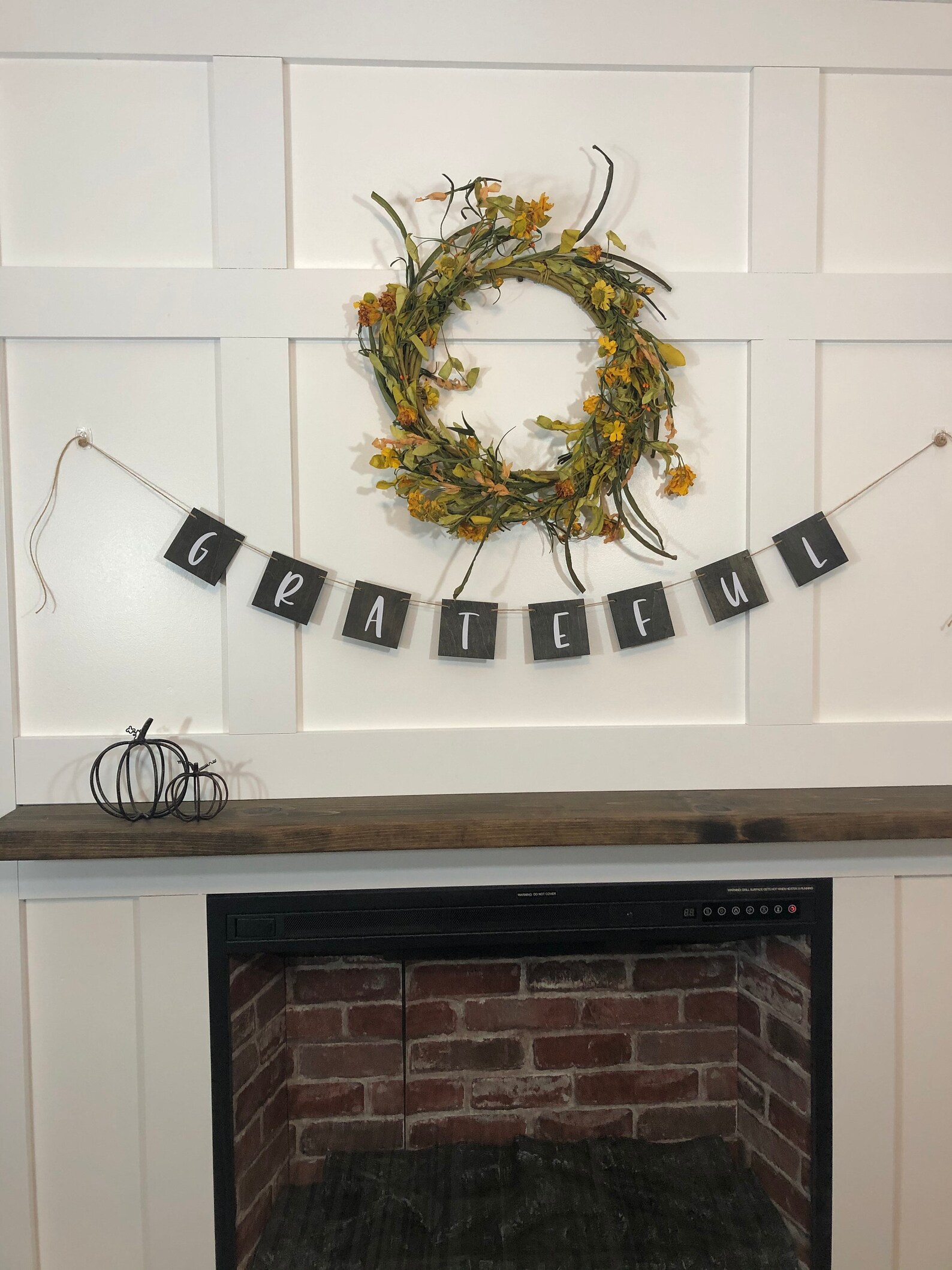 Thanksgiving Wall Decor Wood Happy Thanksgiving Banner | Etsy