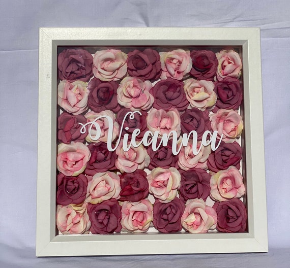 Personalised Rose FramesPersonalised Gift for HerBedroom | Etsy