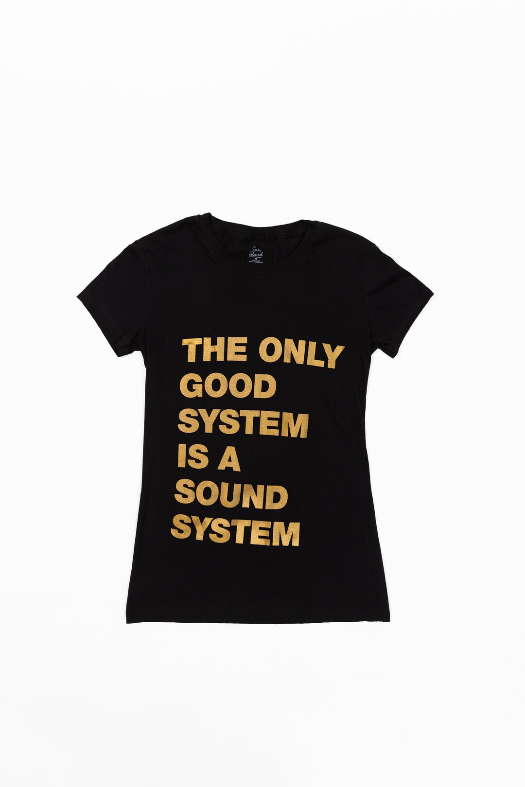 Female Good Sound System Tee - Etsy