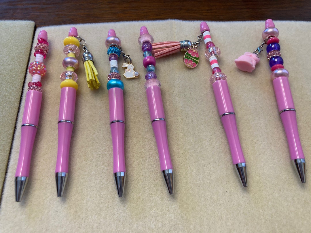 Beaded Easter Pens-beaded Pens-refillable Ink-pens-pen Beads-easter ...