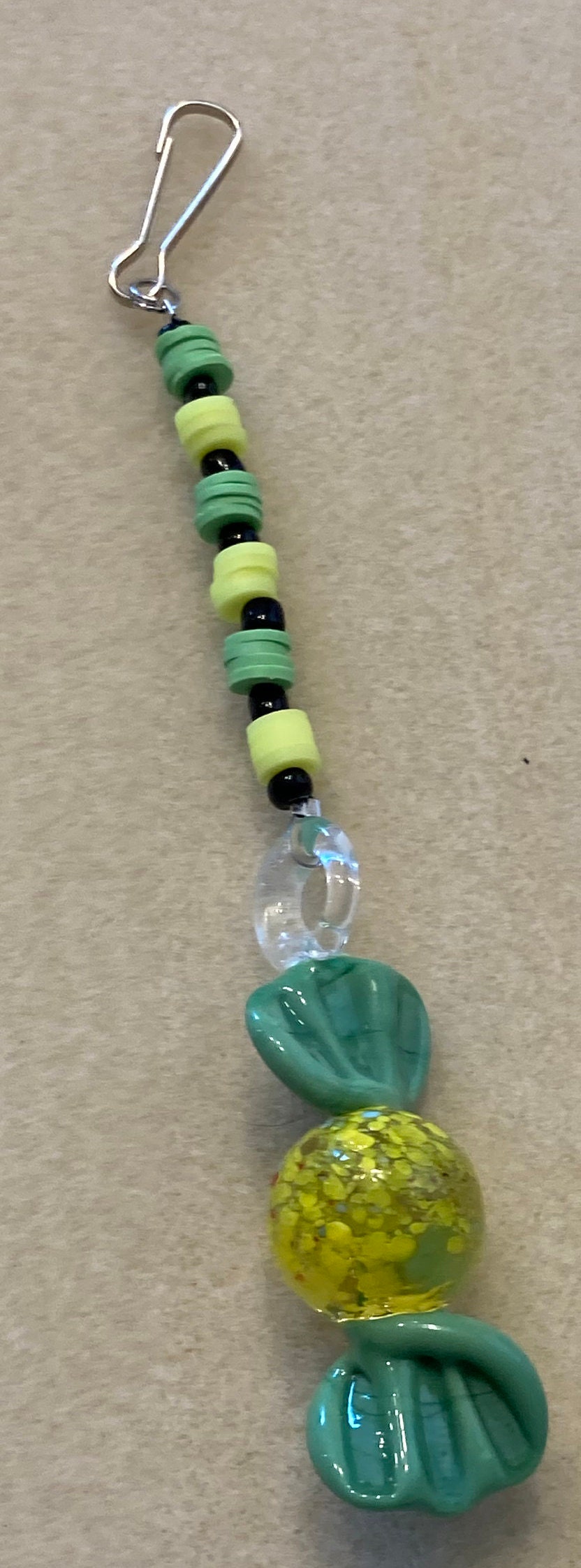 Colored Glass Candy Keychains-beaded Keychains-candy Accessories-kid ...