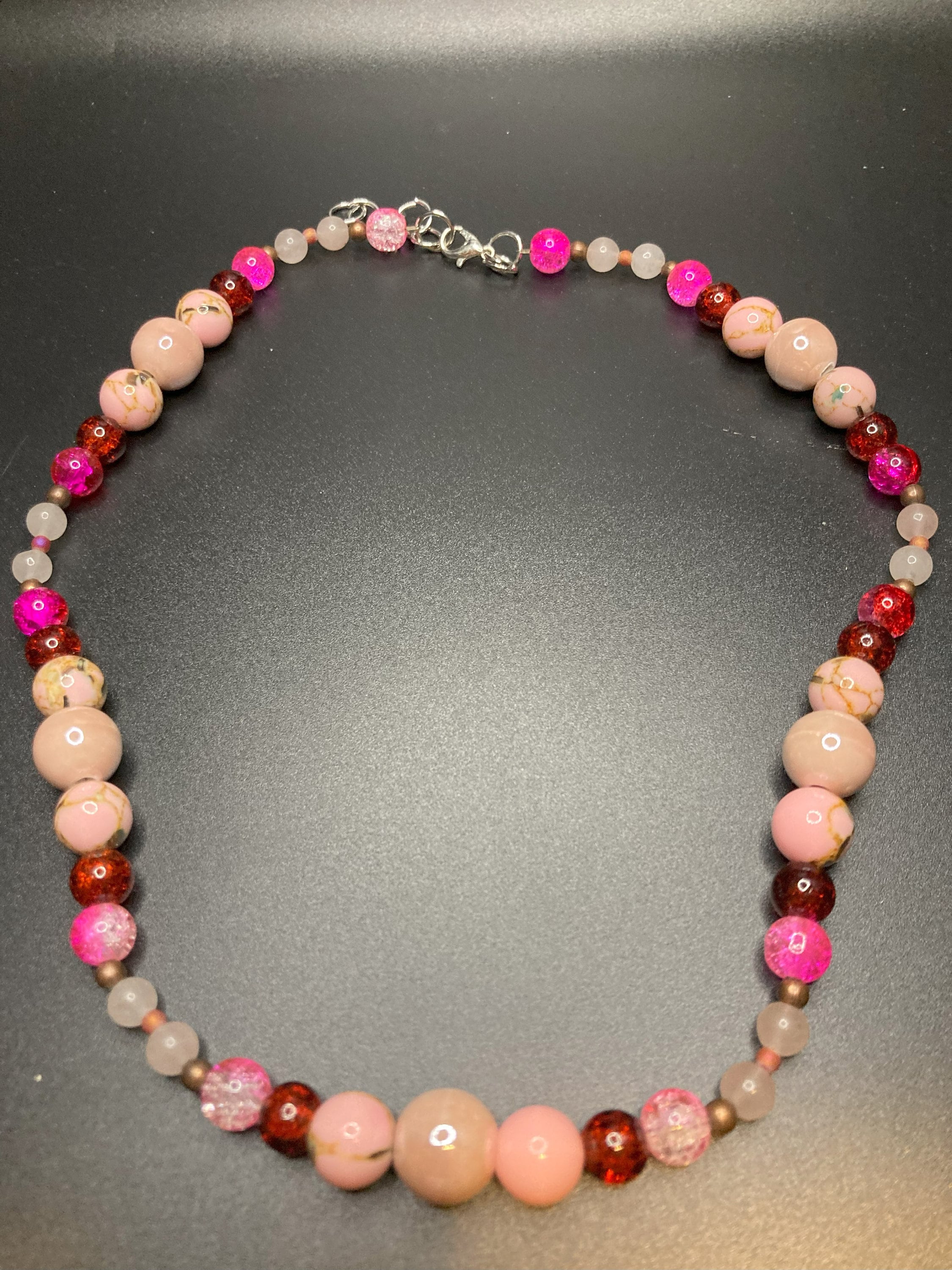 Valentine's Day Beaded Necklaces-love Necklaces-valentine's Day-couple ...