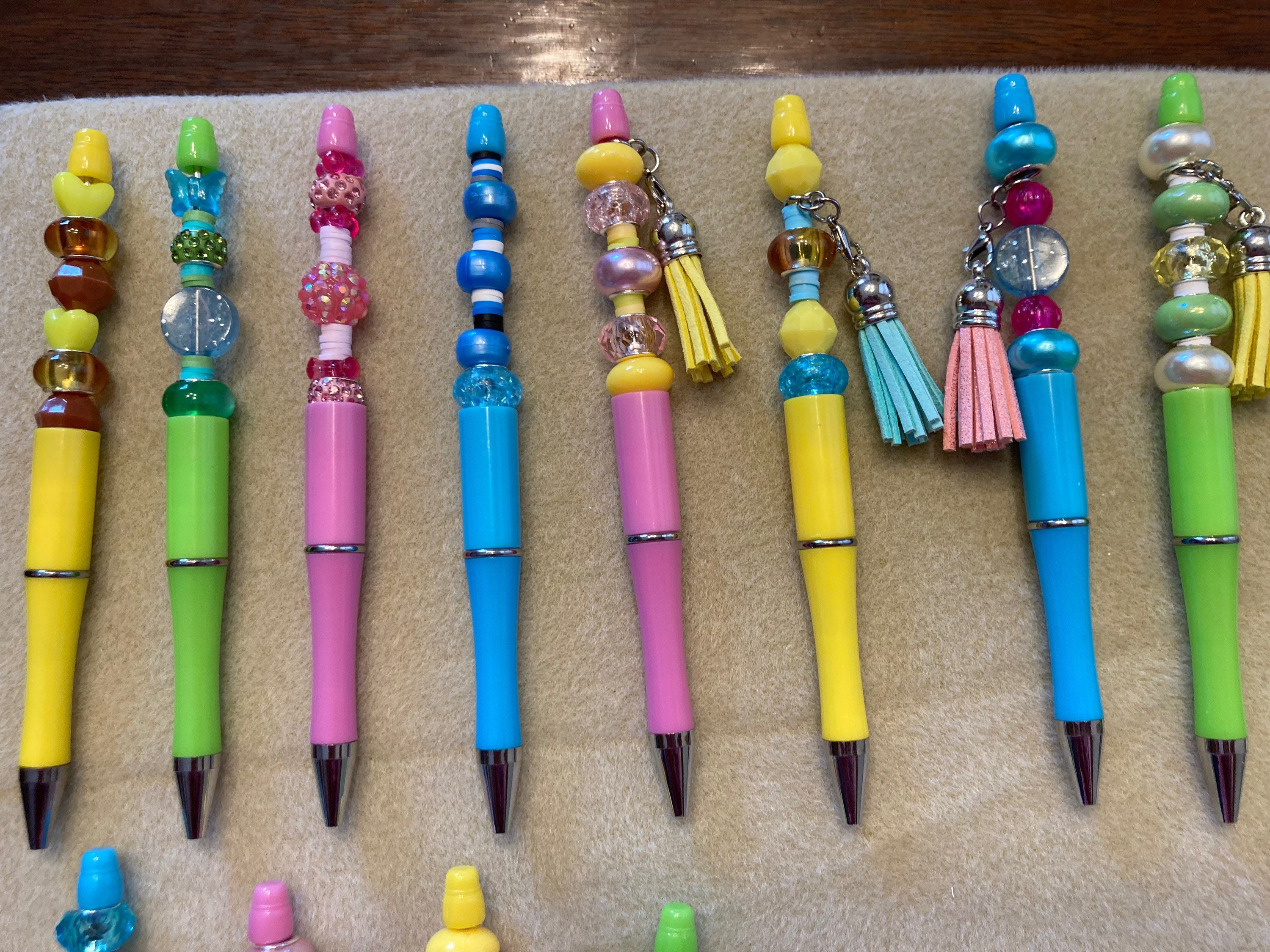 Beaded Easter Pens-beaded Pens-refillable Ink-pens-pen Beads-easter ...