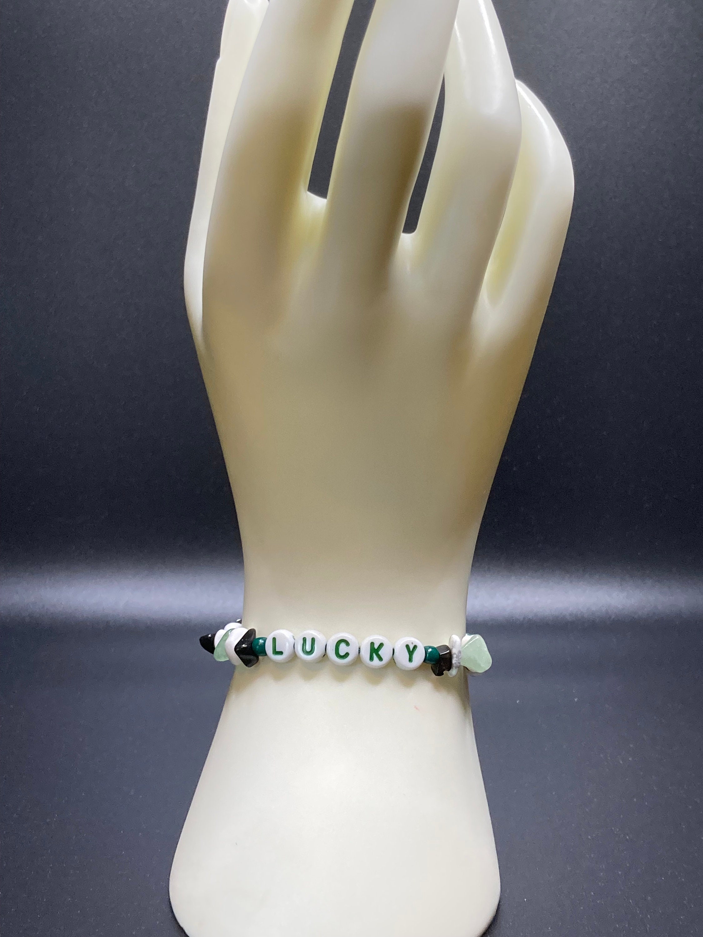 St. Patrick's Day Bracelets-green Beaded Bracelets-st. Pats Jewelry-for ...