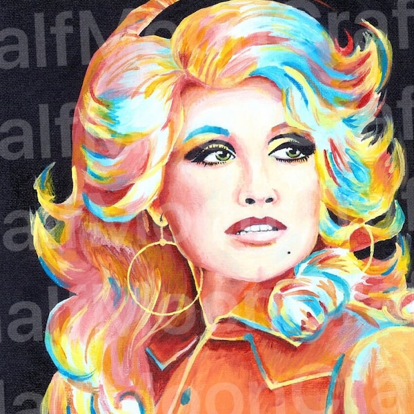Dolly Parton Print - Etsy