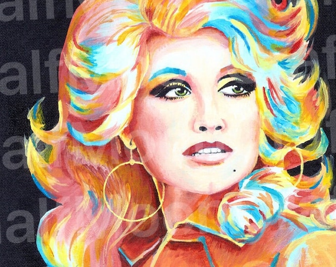 Dolly Parton Print no Border - Etsy