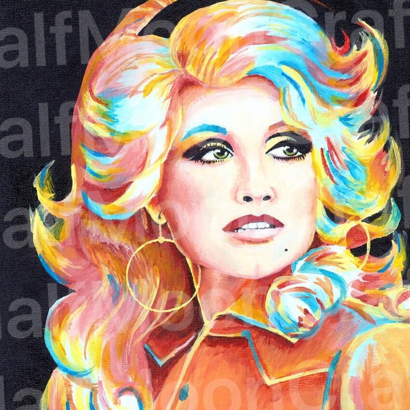 Dolly Parton Print - Etsy