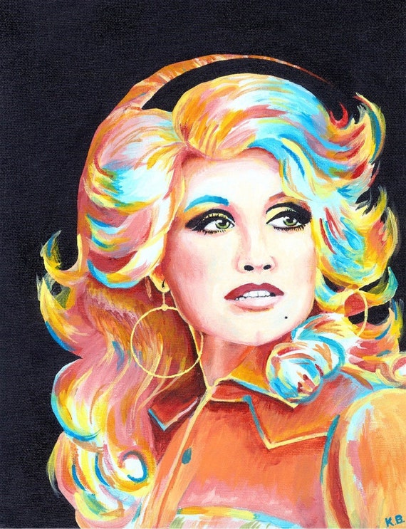 Dolly Parton Print no Border - Etsy