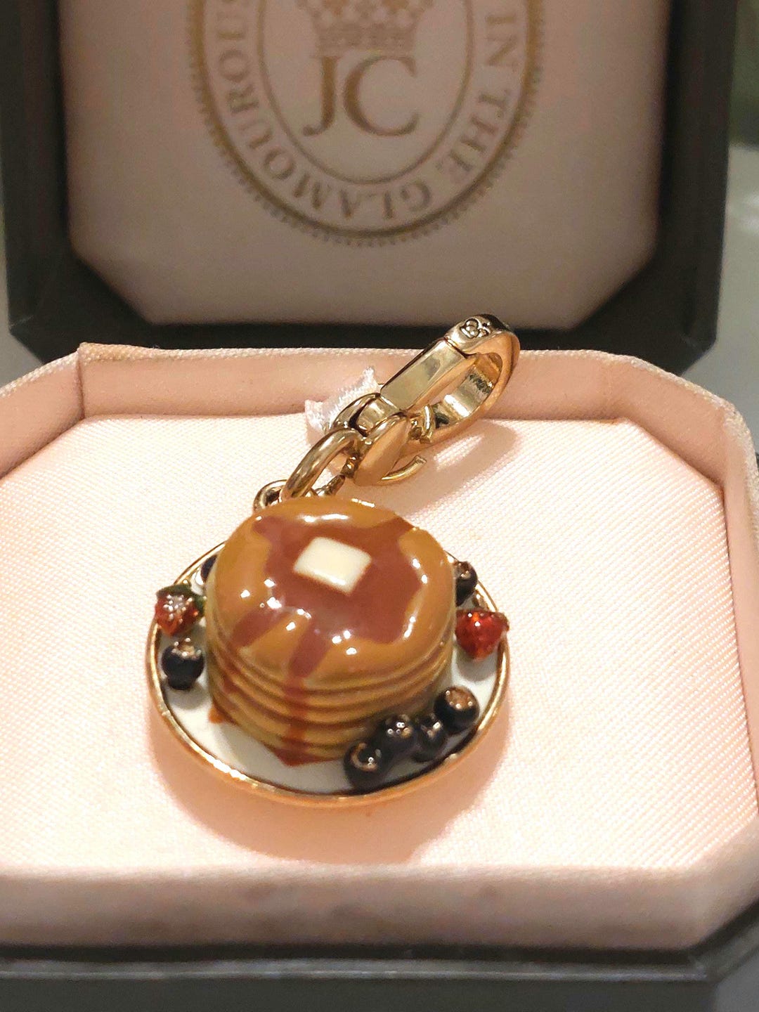 Juicy Couture Pancake Charm. Quirky and Original. Beautiful Condition ...