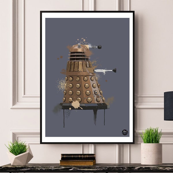 Dalek Poster - Etsy