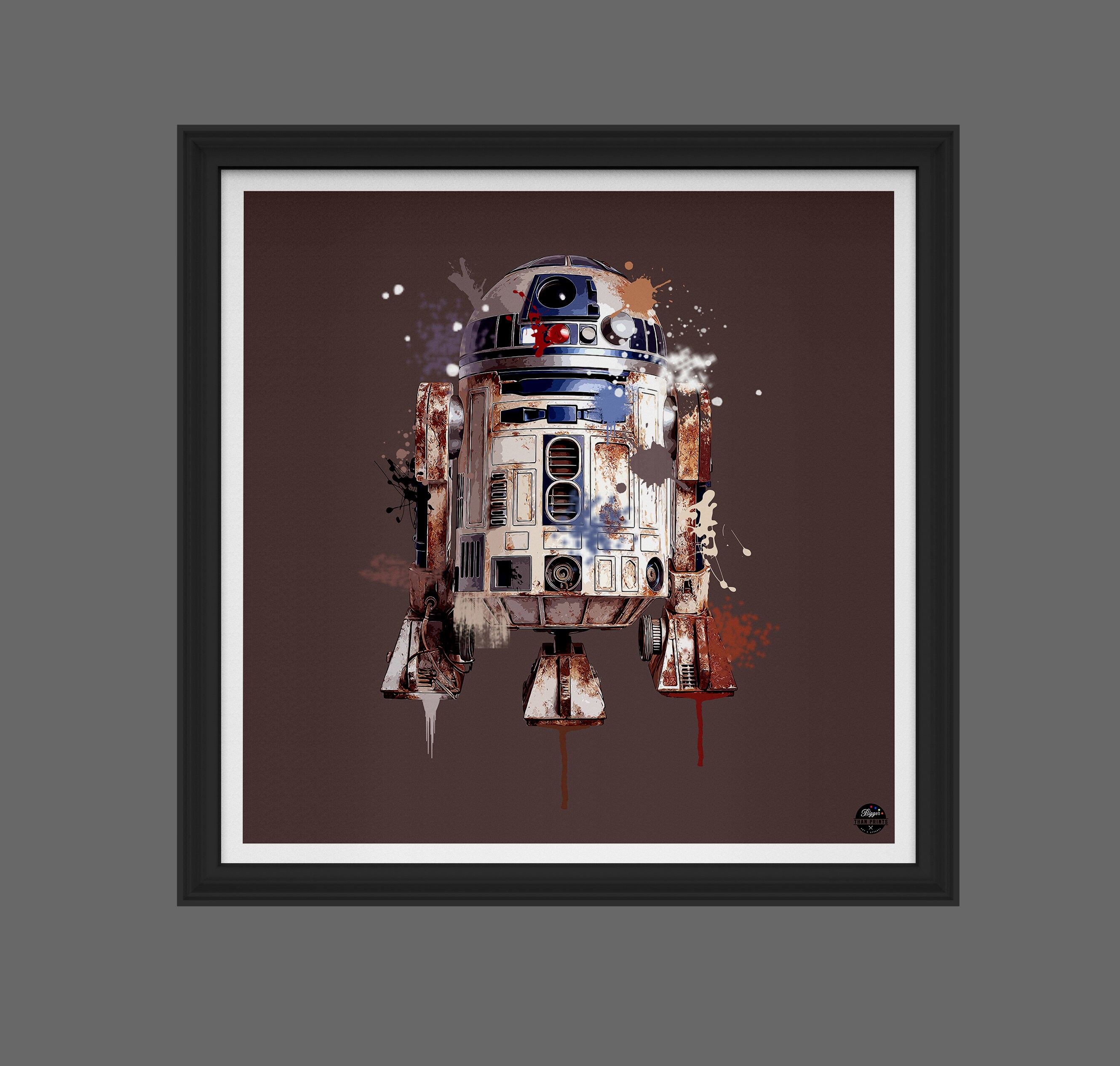 R2D2 Print Star Wars Poster, R2D2 Wall Art, Star Wars Print, R2D2 ...
