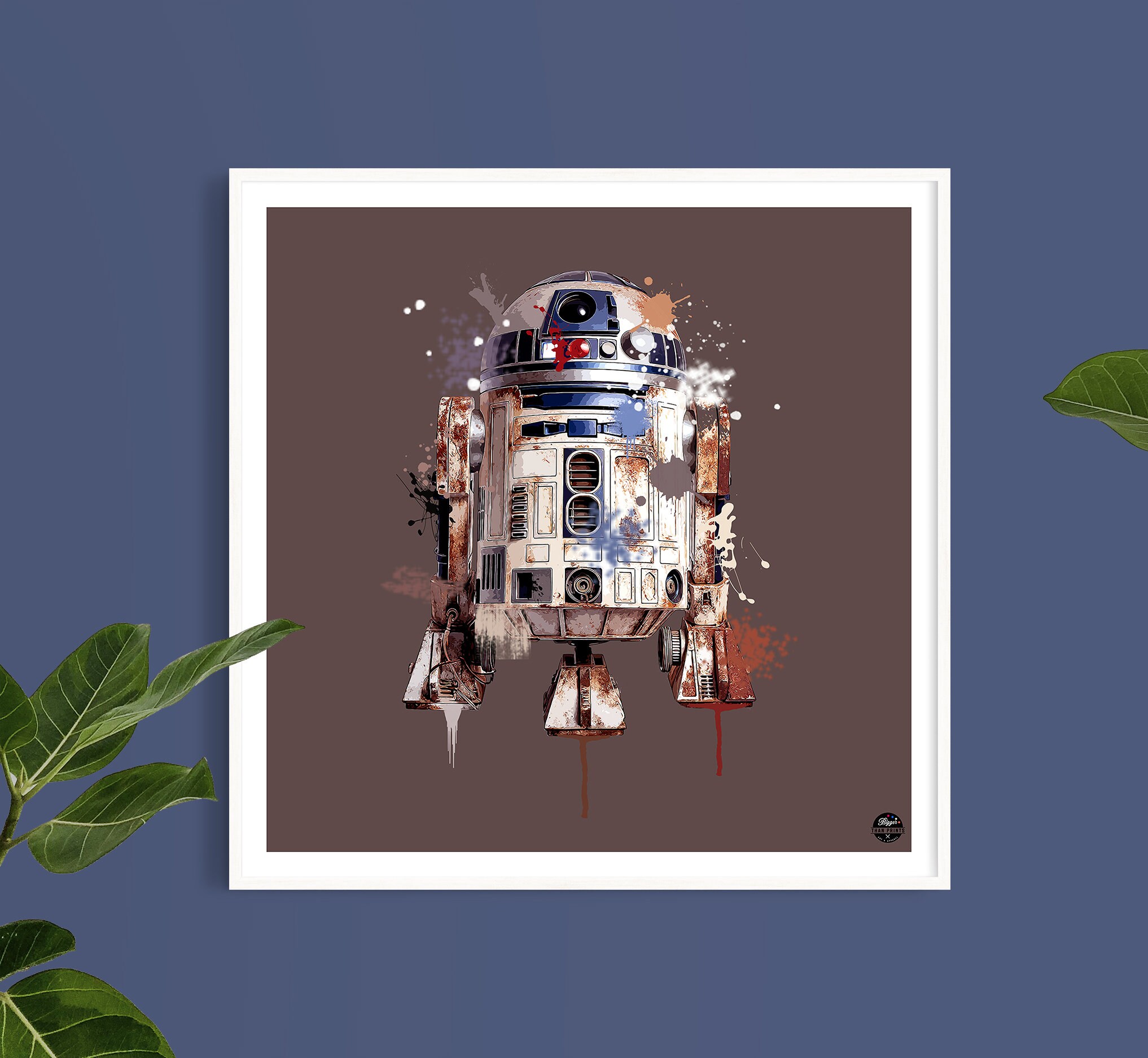 R2D2 Print Star Wars Poster, R2D2 Wall Art, Star Wars Print, R2D2 ...