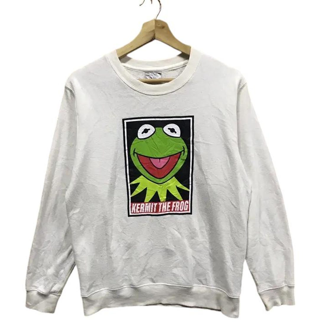 Disney the Muppets Kermit the Frog Sweatshirts Size M - Etsy