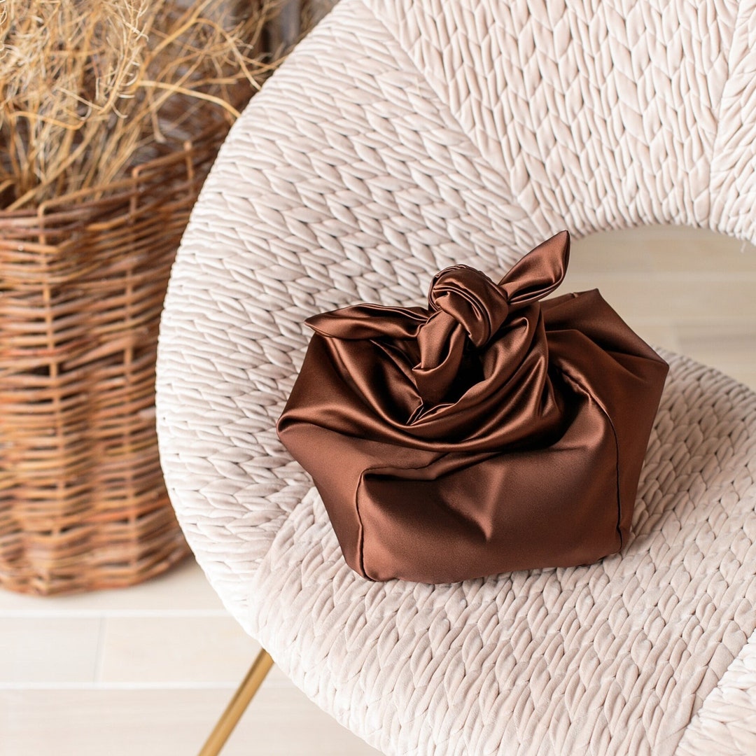 Women Luxury Handbag Double Knot Bag Handmade Satin Bag - Etsy
