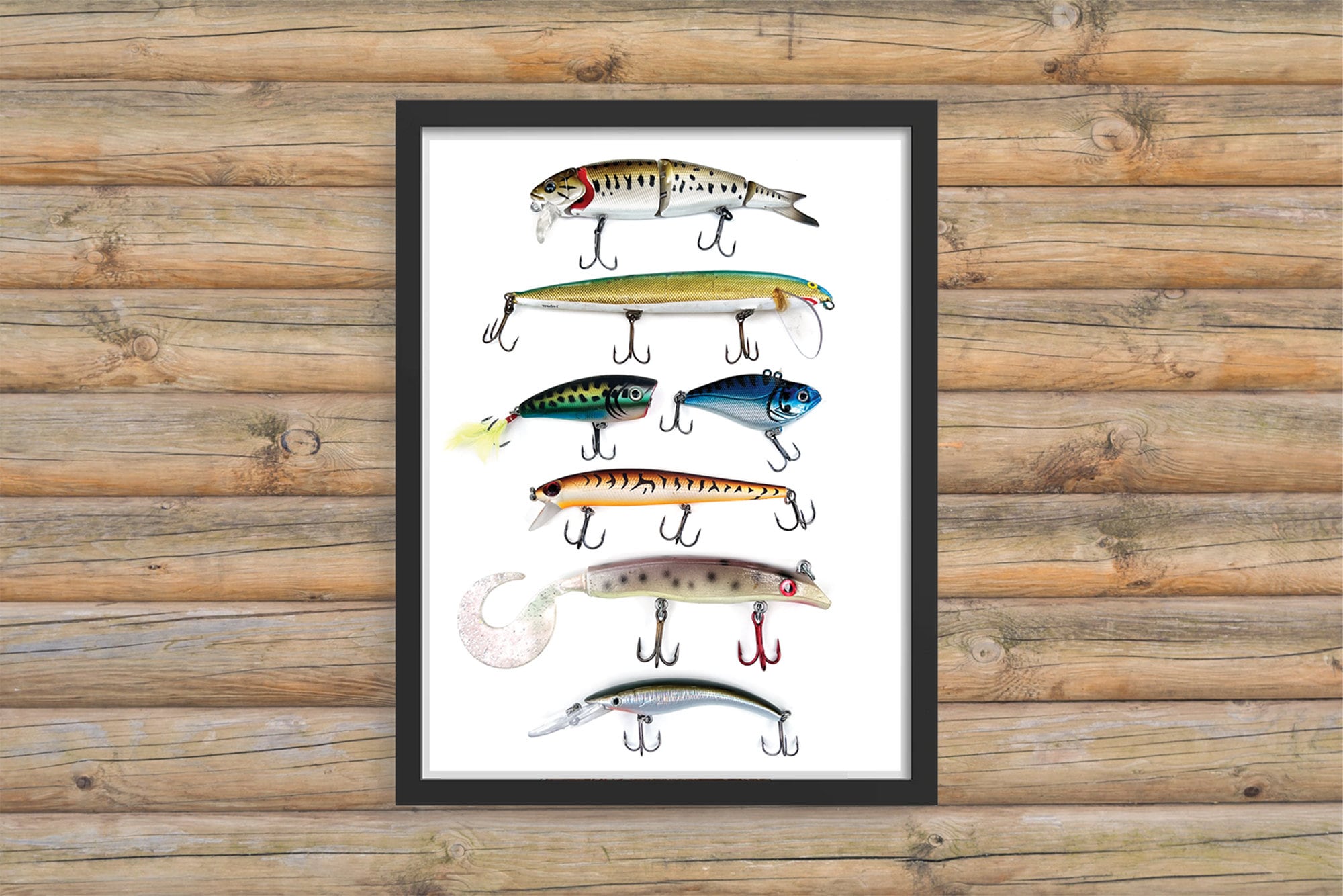 Fishing Lures Poster PRINTABLE for DOWNLOAD - Etsy