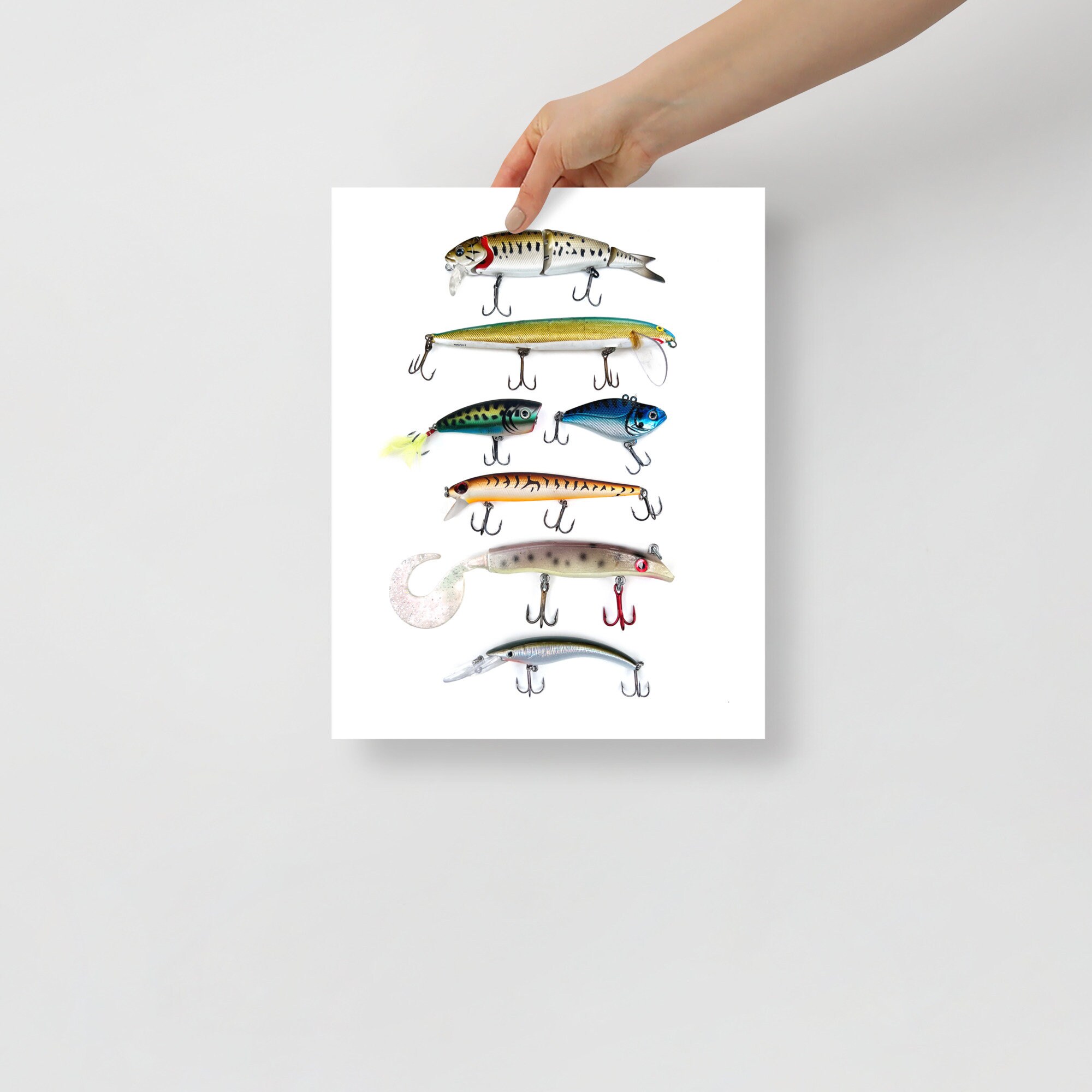 Fishing Lures Poster PRINTABLE for DOWNLOAD - Etsy