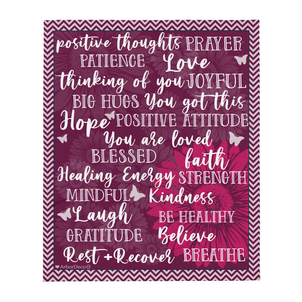 You Got This - Healing Message - Get Well Gift Blanket - Soft ...