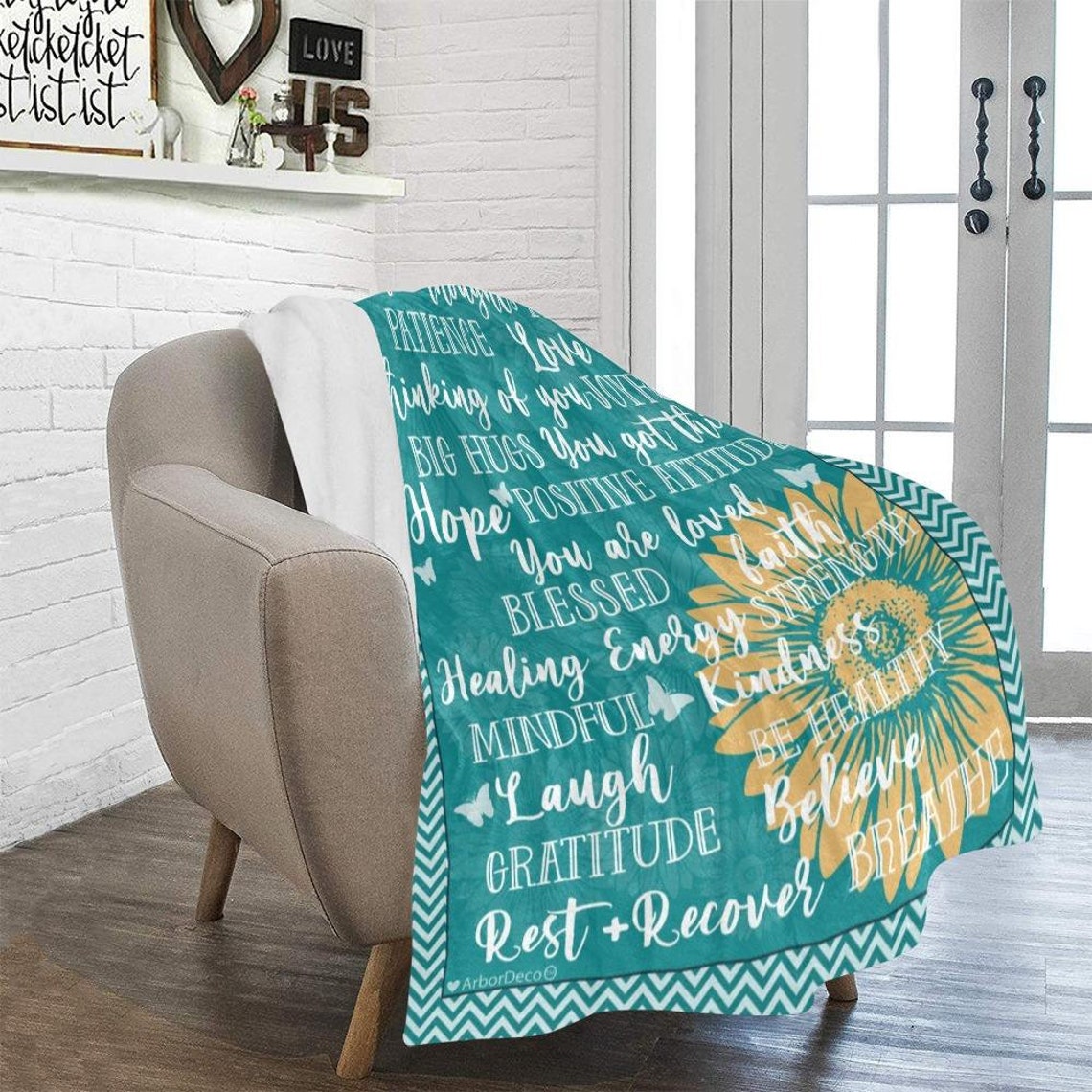 You Got This Healing Message Get Well Gift Blanket Soft - Etsy