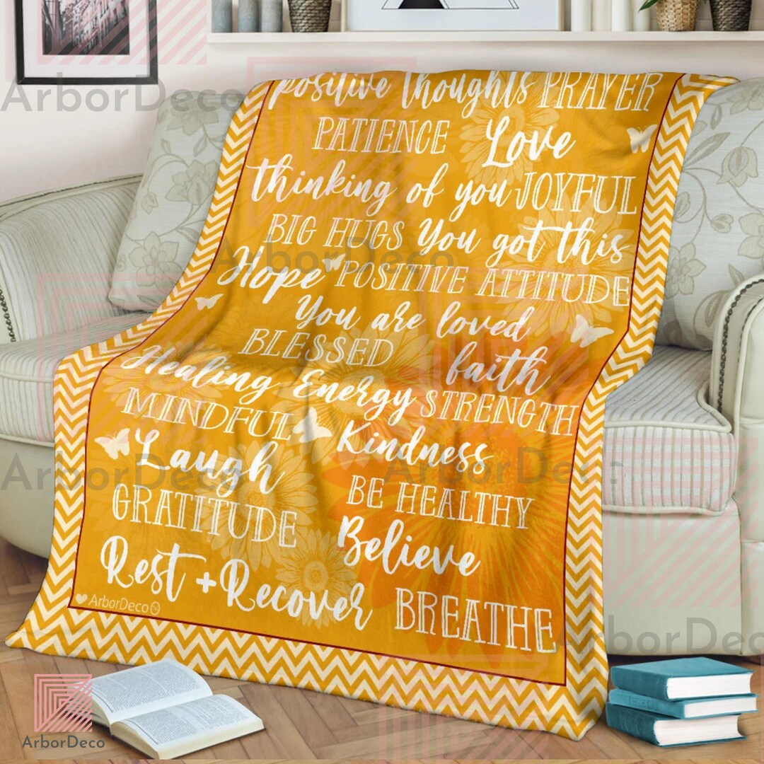 You Got This - Healing Message - Get Well Gift Blanket - Soft ...