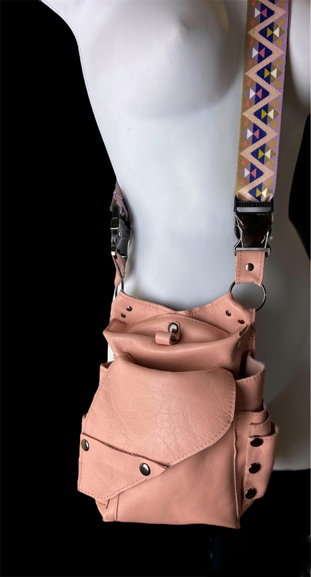Pink Concealed Carry Leg Bag With Choice of Strap - Etsy