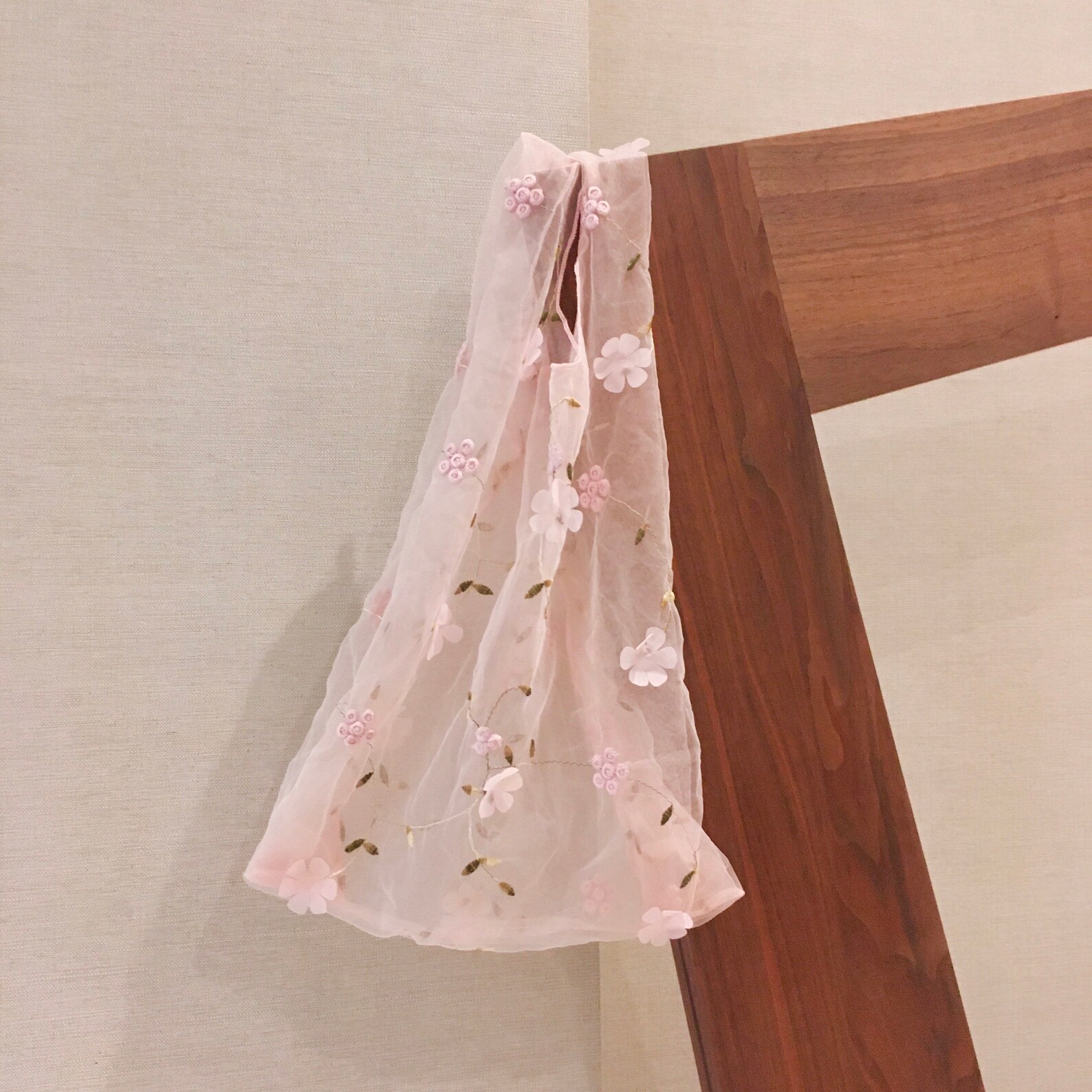 Daisy Mesh Bag / Embroidery Mesh Bag/ Embroidery Tote Bag / Organza ...