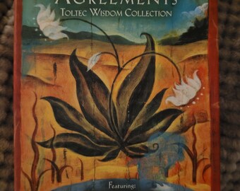 The FOUR AGREEMENTS Don Miguel Ruiz A Toltec Wisdom Book 1997 Soft ...