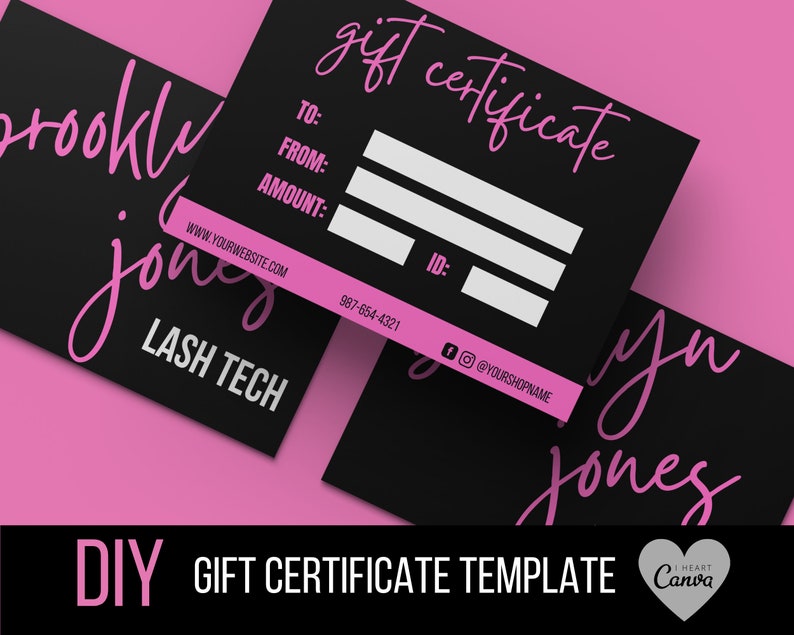 15 Piece Beauty Branding Bundle Business Card Templates - Etsy