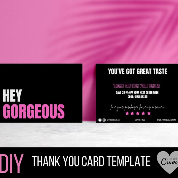 Poshmark Thank You Cards - Etsy