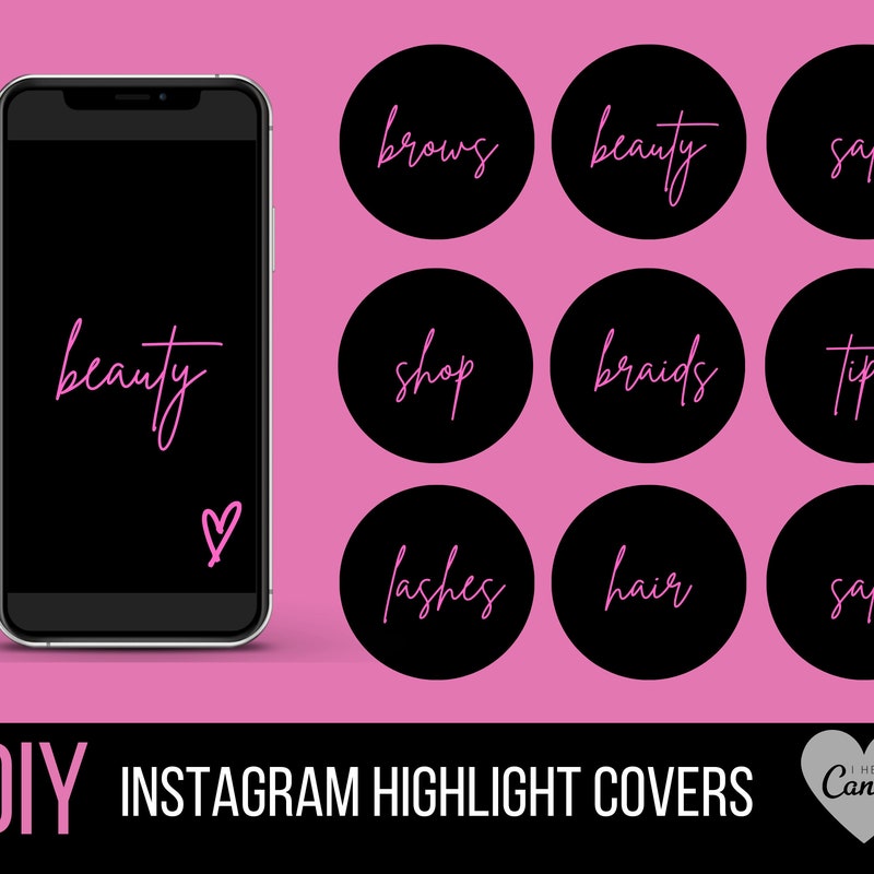 Highlight Covers - Etsy