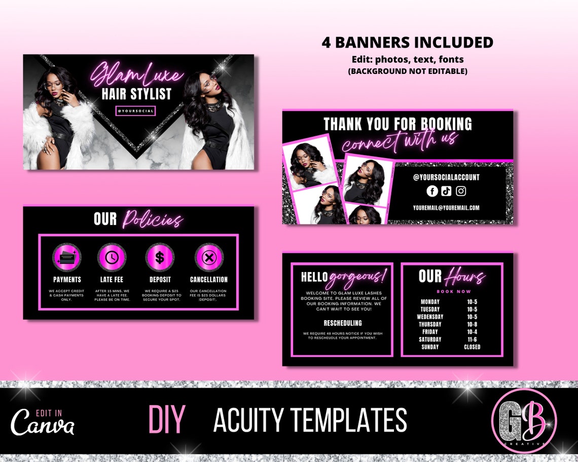 Acuity Scheduling Template Acuity Template Acuity - Etsy