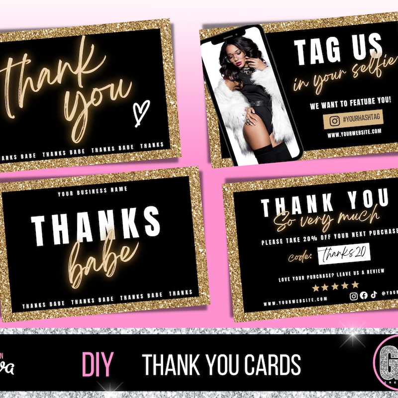 Poshmark Thank You Cards - Etsy