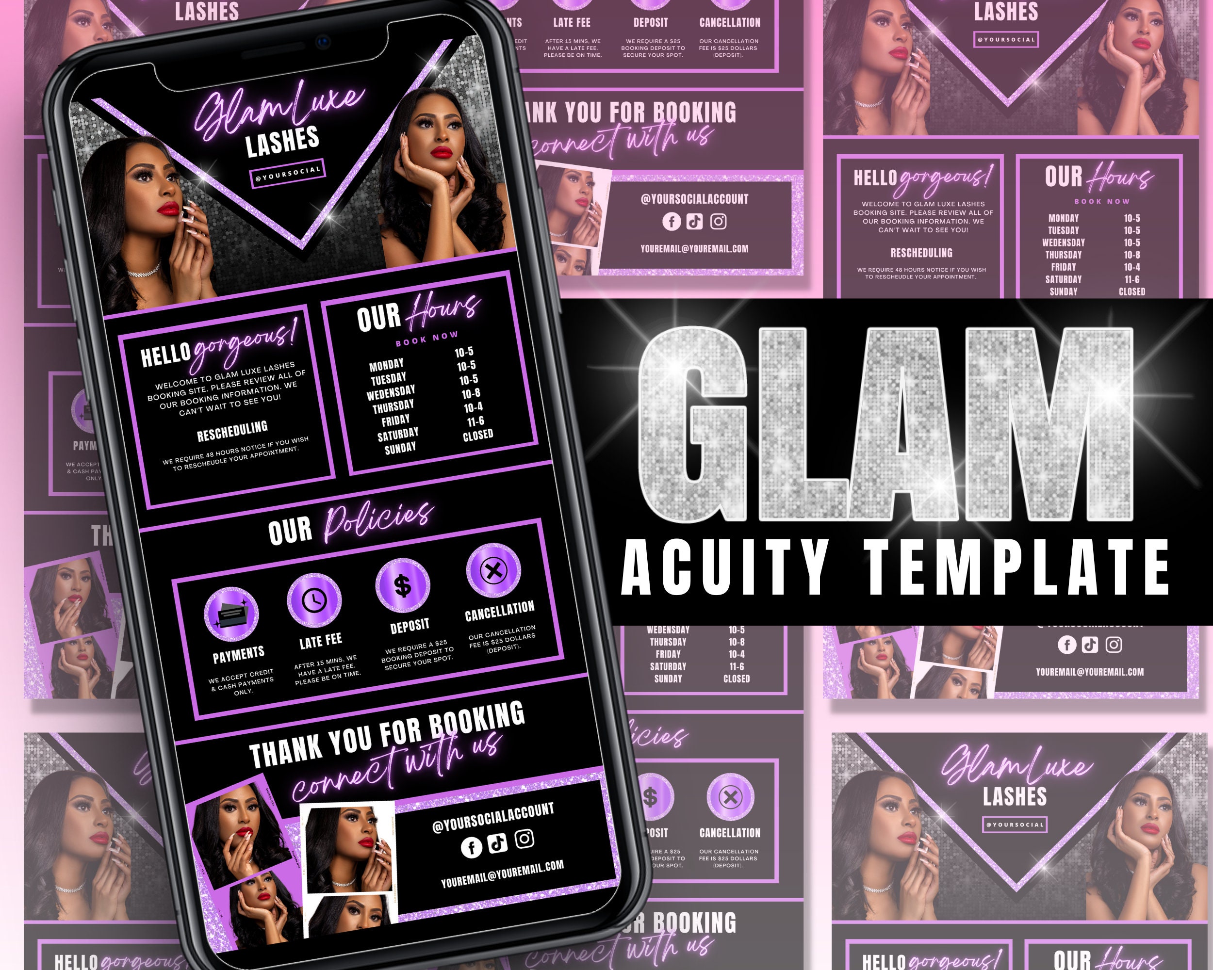 Acuity Scheduling Template Acuity Template Acuity - Etsy