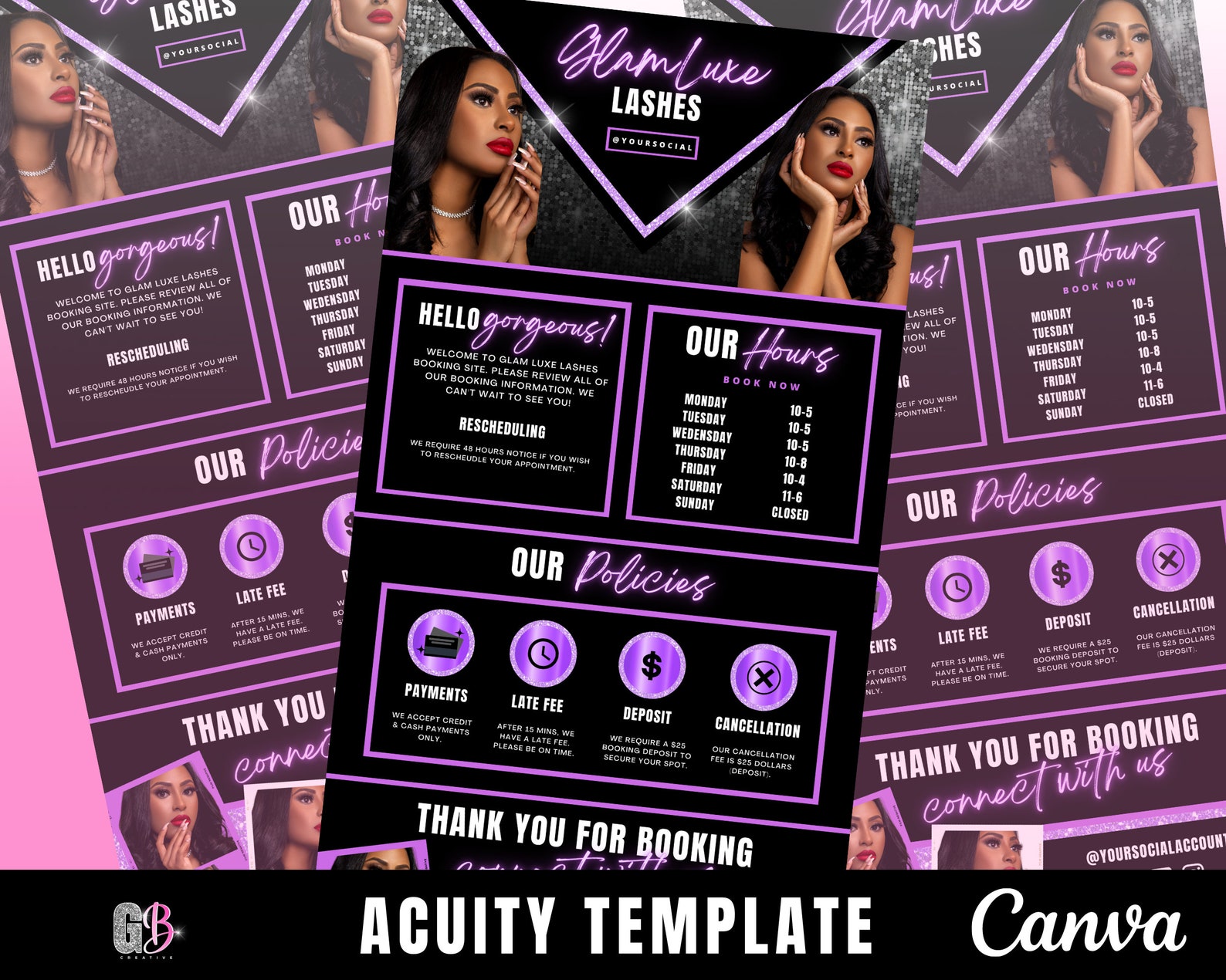 Acuity Scheduling Template Acuity Template Acuity - Etsy