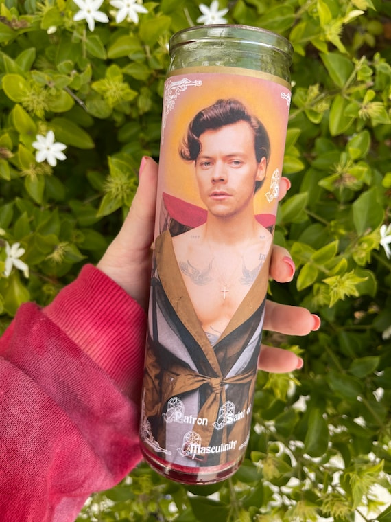 Harry Styles Prayer Candle Red Eco-friendly | Etsy UK