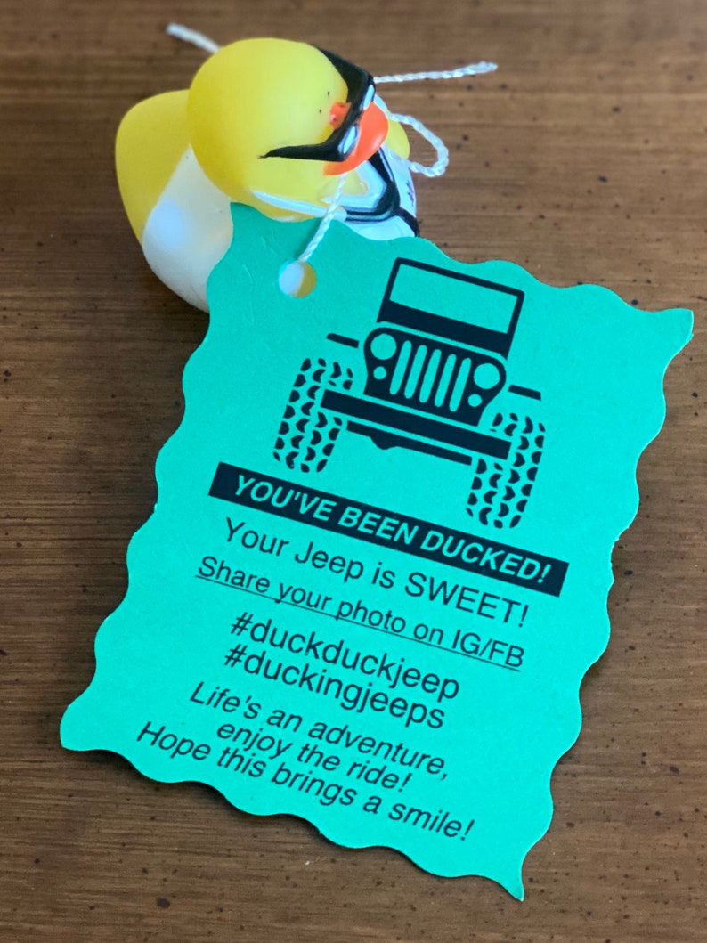 Printable Editable Free Printable Duck Duck Jeep Tags Printable Word 
