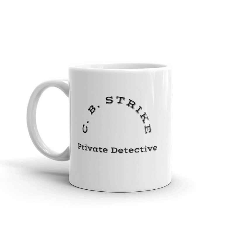 C.B. Strike Private Detective Mug - Etsy