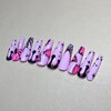 Purple Spooky Halloween Nails, Drip Nails, Mummy Nails, Ghost Nails ...