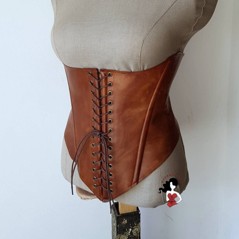 Leather Bodice - Etsy