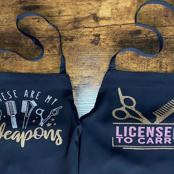Hair Stylist Apron - Etsy