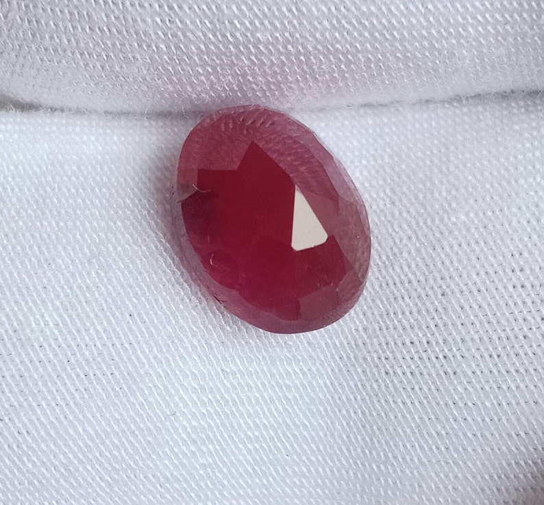 Pigeon Blood Ruby Stones, Oval Cut Ruby, 9x6.9 Mm Ruby, Red Oval Ruby ...