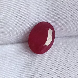 Pigeon Blood Ruby Stones, Oval Cut Ruby, 9x6.9 Mm Ruby, Red Oval Ruby ...