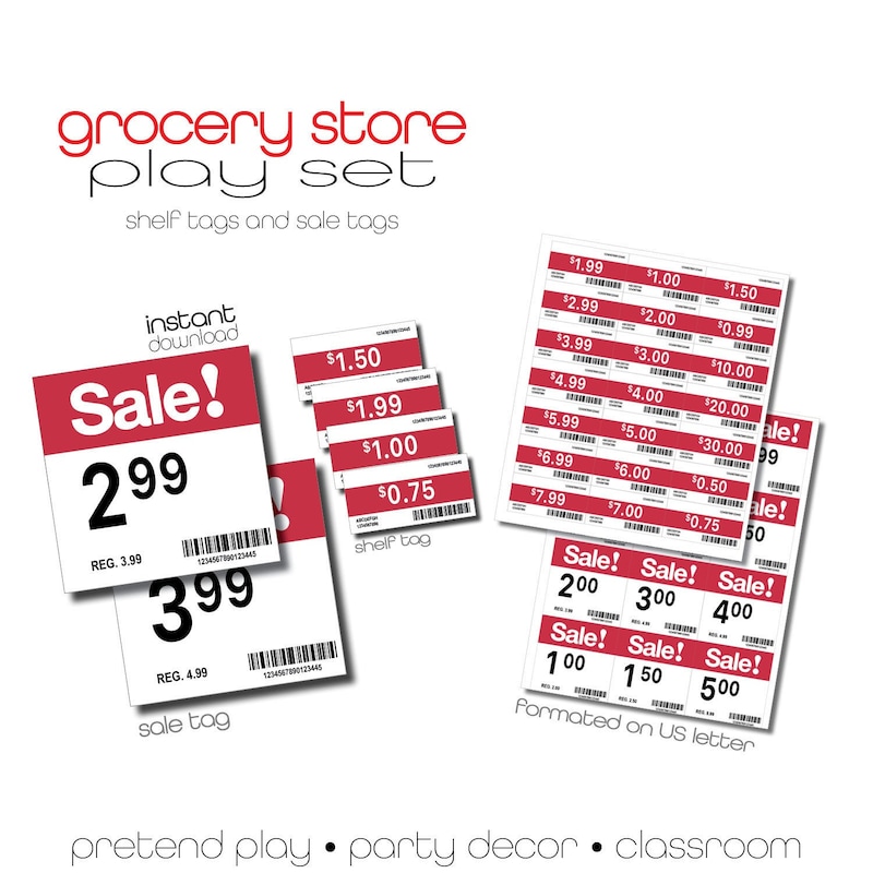 Store Sale Signs Prices - Etsy